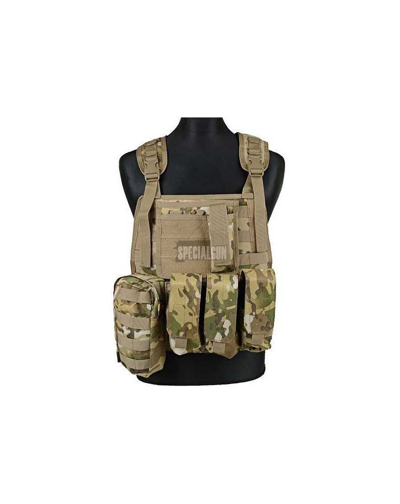 TACTICAL VEST MBSS LASER CUT MULTICAM